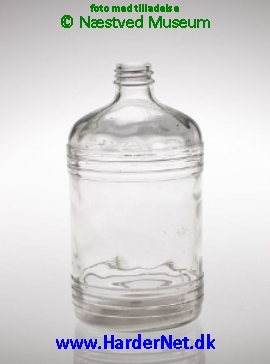 "BLÆK" FLASKE - Holmegaard Glasværk 1939