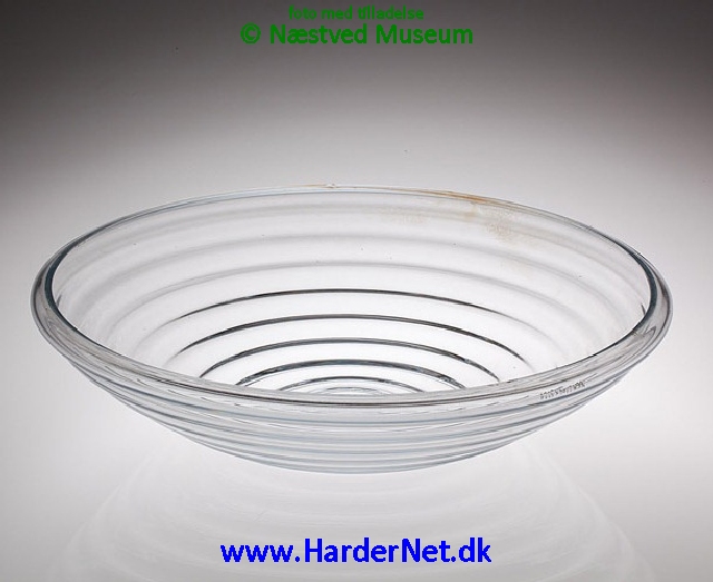 NEW WAVE SKÅL - Verner Panton, Holmegaard Glasværk 1984