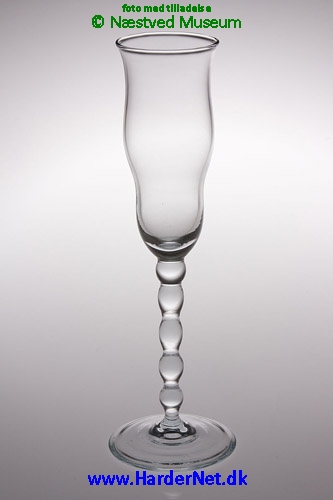 "NEW WAVE" UNIKA GLAS - Verner Panton, Holmegaard Glasværk 1984