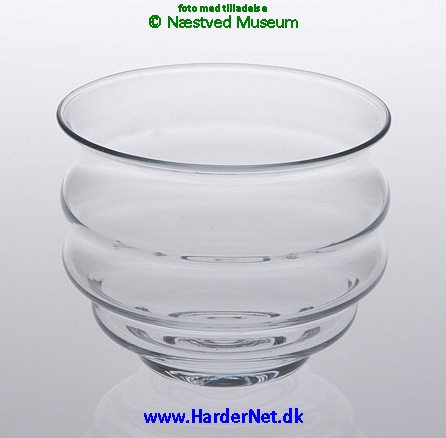 "NEW WAVE" UNIKA GLAS - Verner Panton, Holmegaard Glasværk 1984