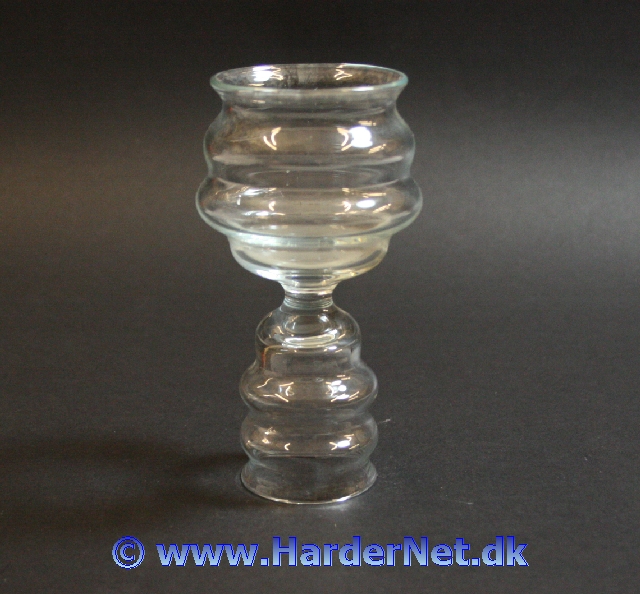 "NEW WAVE" UNIKA GLAS - Verner Panton, Holmegaard Glasværk 1984