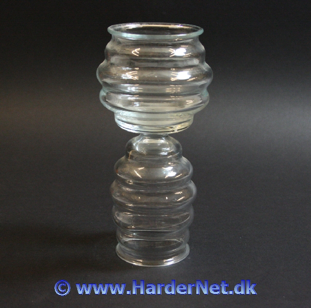 "NEW WAVE" UNIKA GLAS - Verner Panton, Holmegaard Glasværk 1984