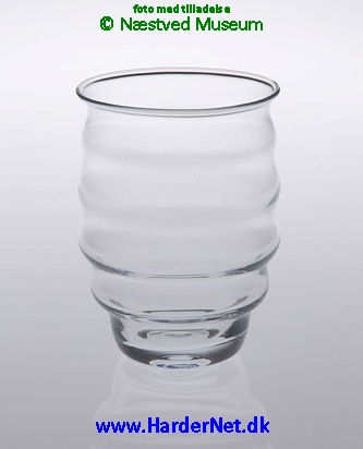 "NEW WAVE" UNIKA GLAS - Verner Panton, Holmegaard Glasværk 1984