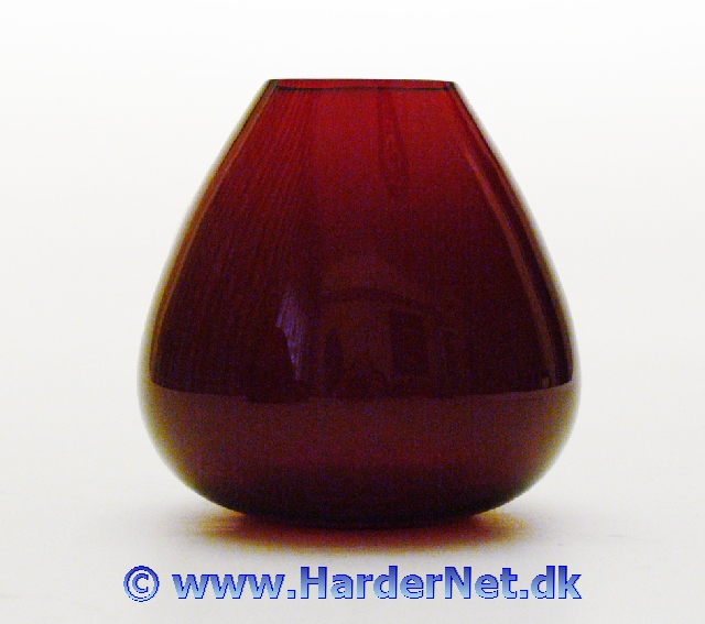 RUBIN - RUBY KUNSTGLAS - Per Lütken, Holmegaard Glasværk 1952